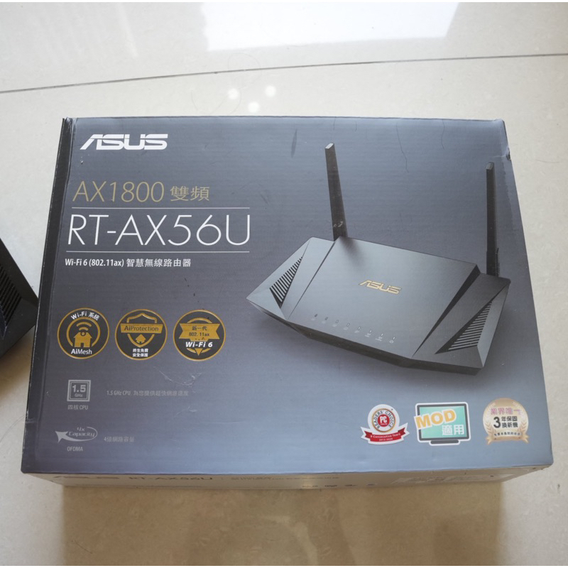 ASUS RT-AX56U 無線路由器 WiFi 6 Routers 華碩 雙頻 802.11ax 分享器 | 蝦皮購物