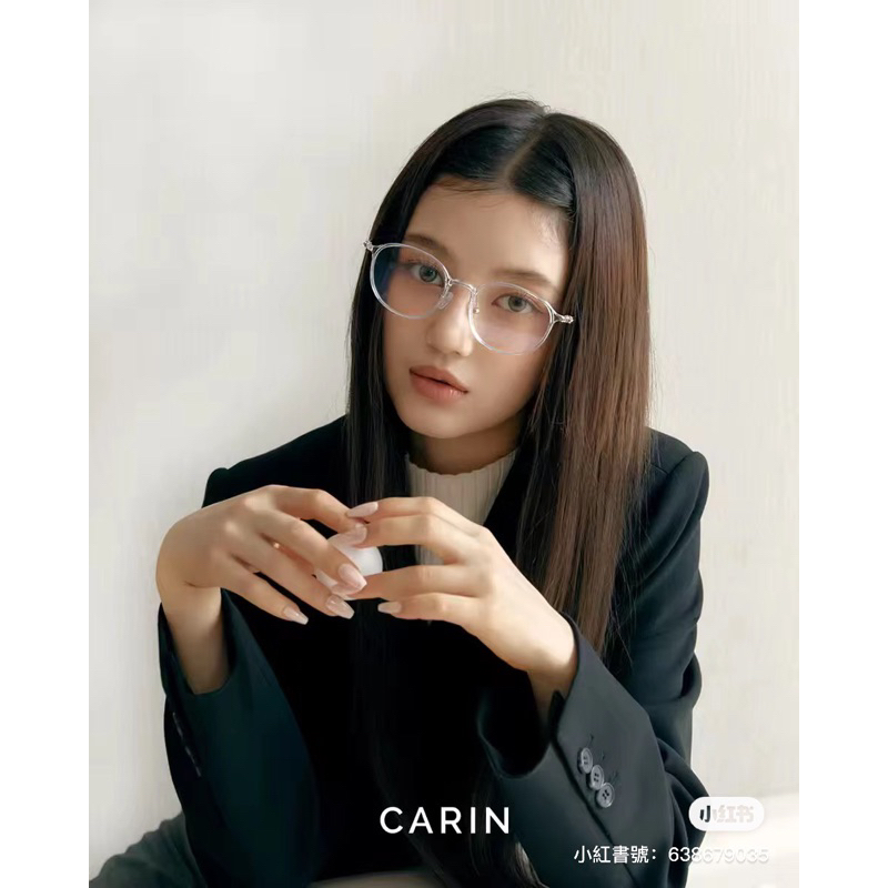 CARIN X NEWJEANS | 光學眼鏡 AIR S C4 6G超輕透明框 | 蝦皮購物