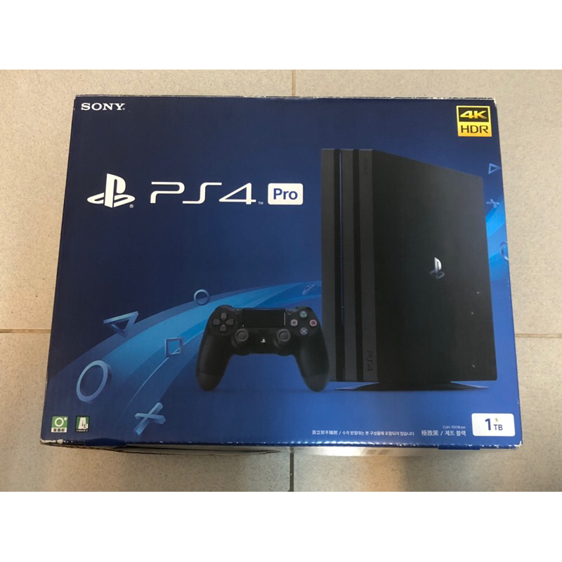 PS4 PRO 1TB CUH-7017B 極致黑 二手 | 蝦皮購物