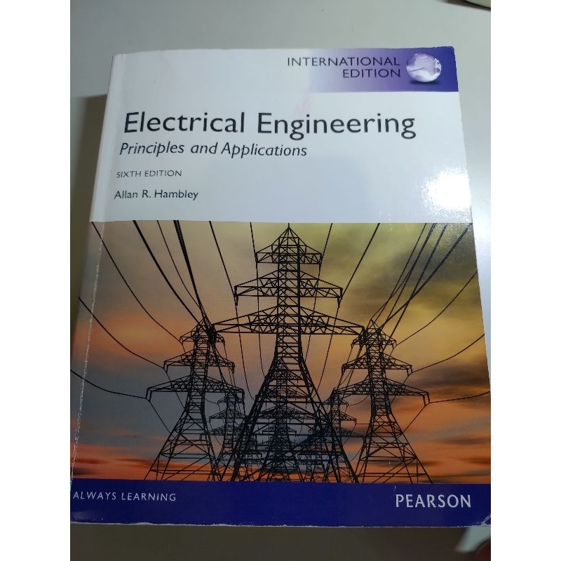 電工學Electrical Engineering Principles and Application 6/e | 蝦皮購物