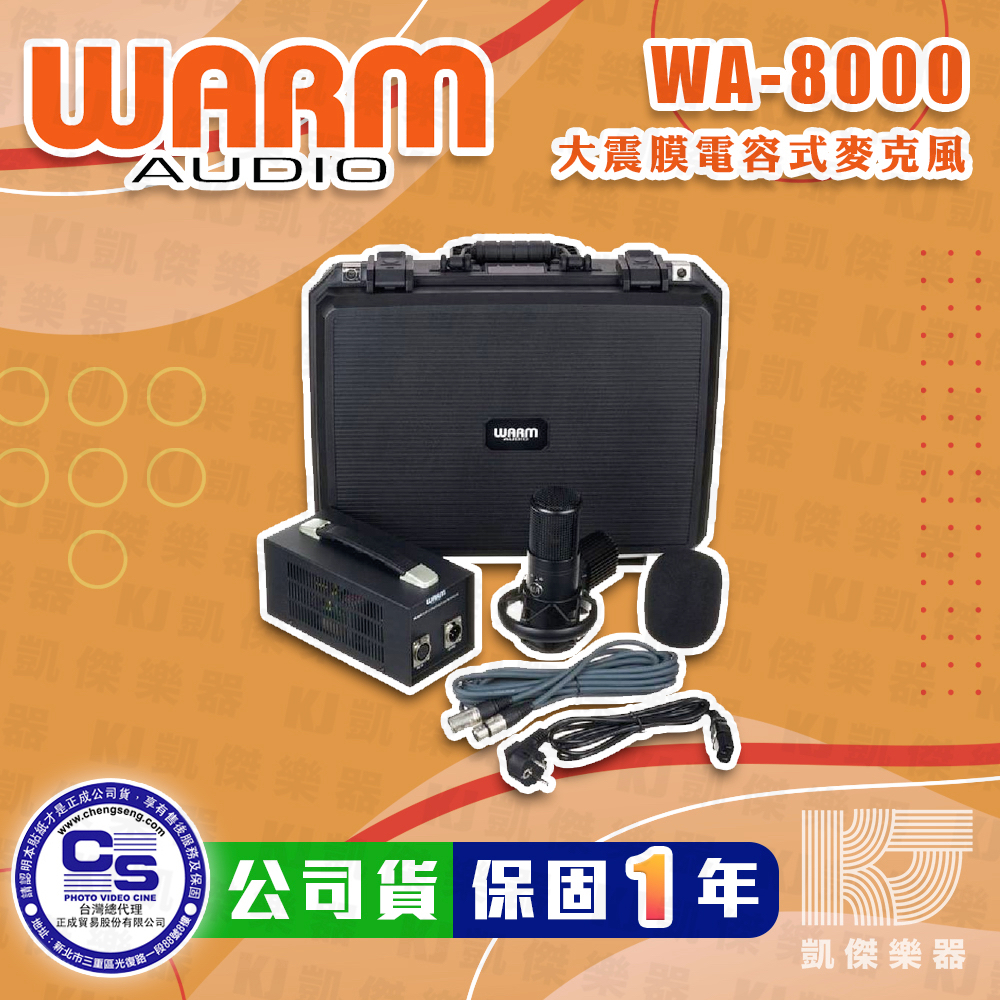 【RB MUSIC】Warm Audio WA-8000 真空管 電容式 麥克風 公司貨 平價 C-800G 頂級麥克風 | 蝦皮購物