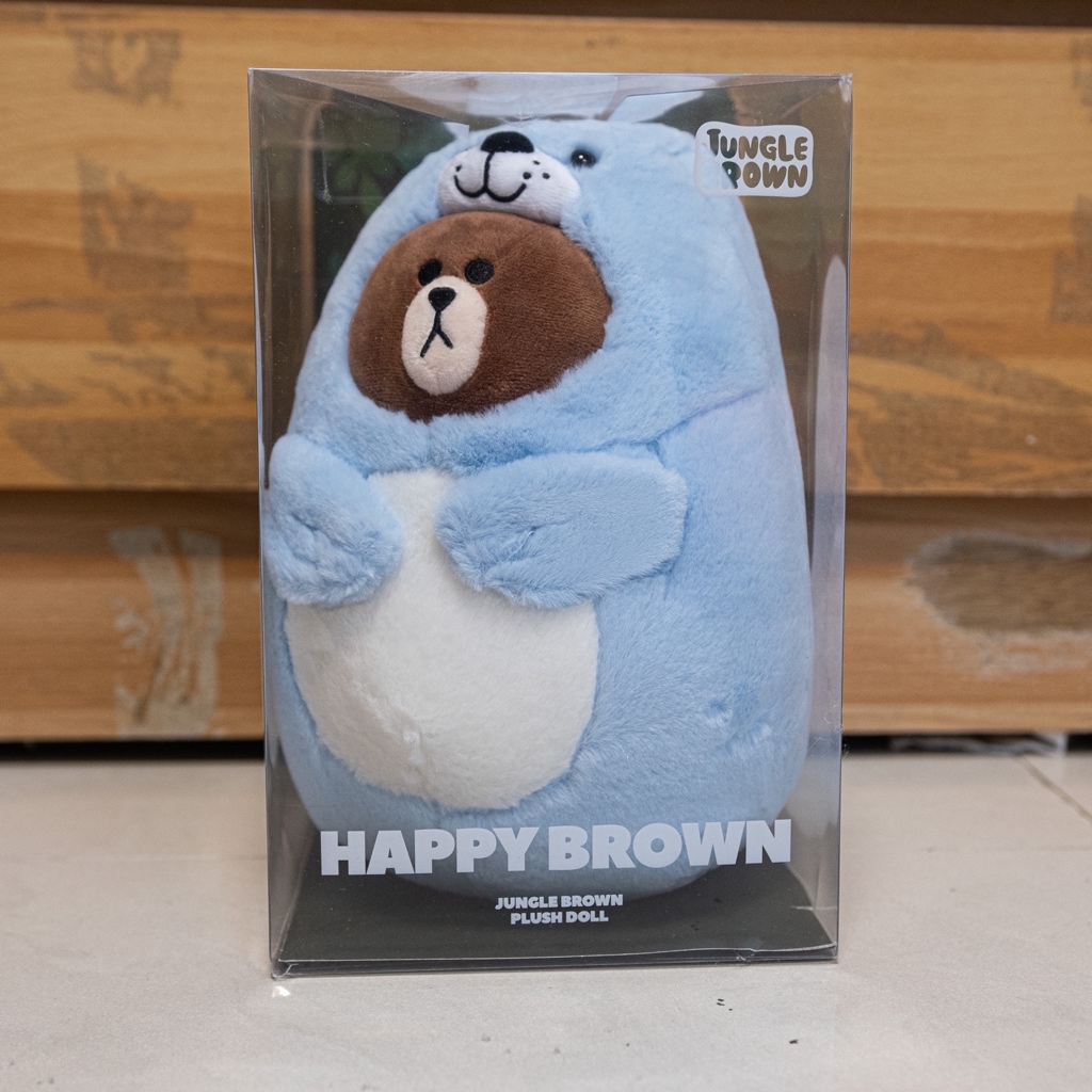 Line Friends Jungle Brown Plush Doll Jungle Brown 海獅 娃娃 公仔 | 蝦皮購物