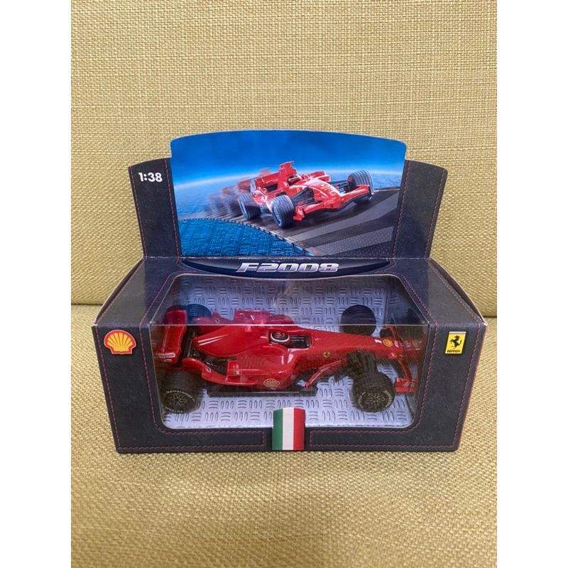全新絕版法拉利模型車Shell V-Power Hot Wheels F2008 1:38 | 蝦皮購物