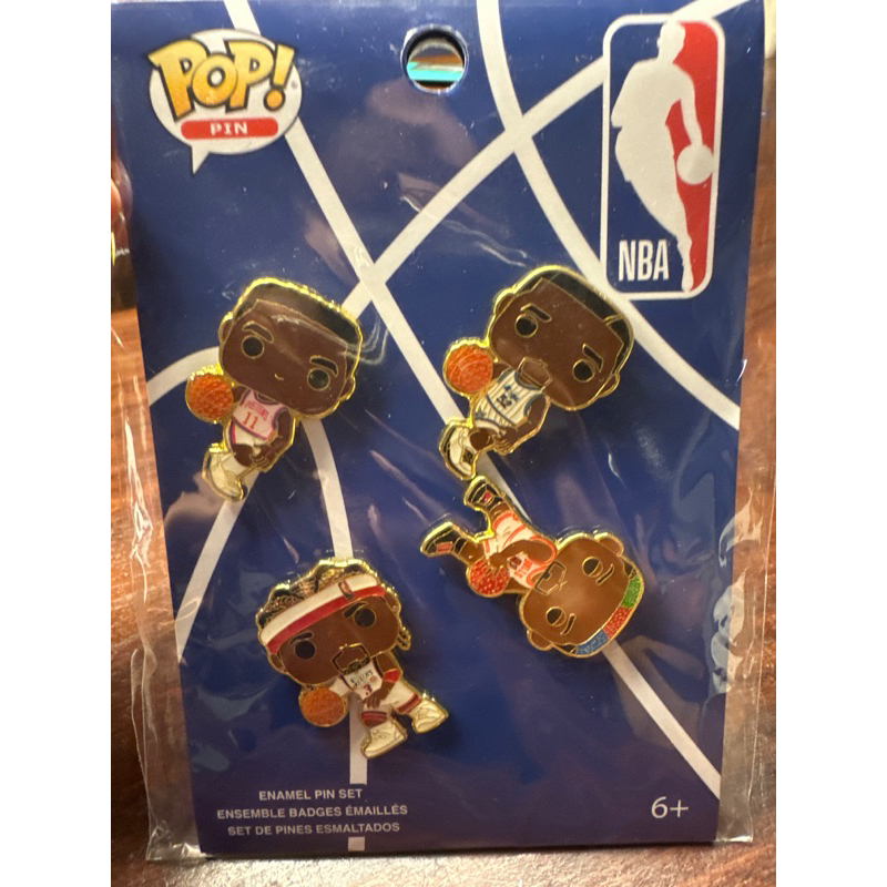 Funko NBA Basketball Enamel Pin Set NEW | 蝦皮購物