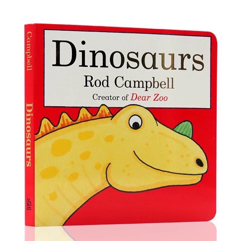 英文原版 Dinosaurs 兒童繪本 紙板書 Dear Zoo作者作品 Rod Campbell | 蝦皮購物