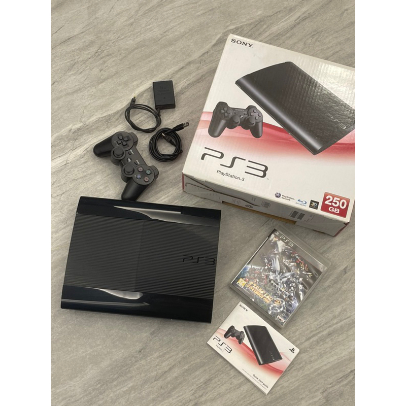 二手 Sony PlayStation Ps3 cech-4007b 黑色薄機 | 蝦皮購物