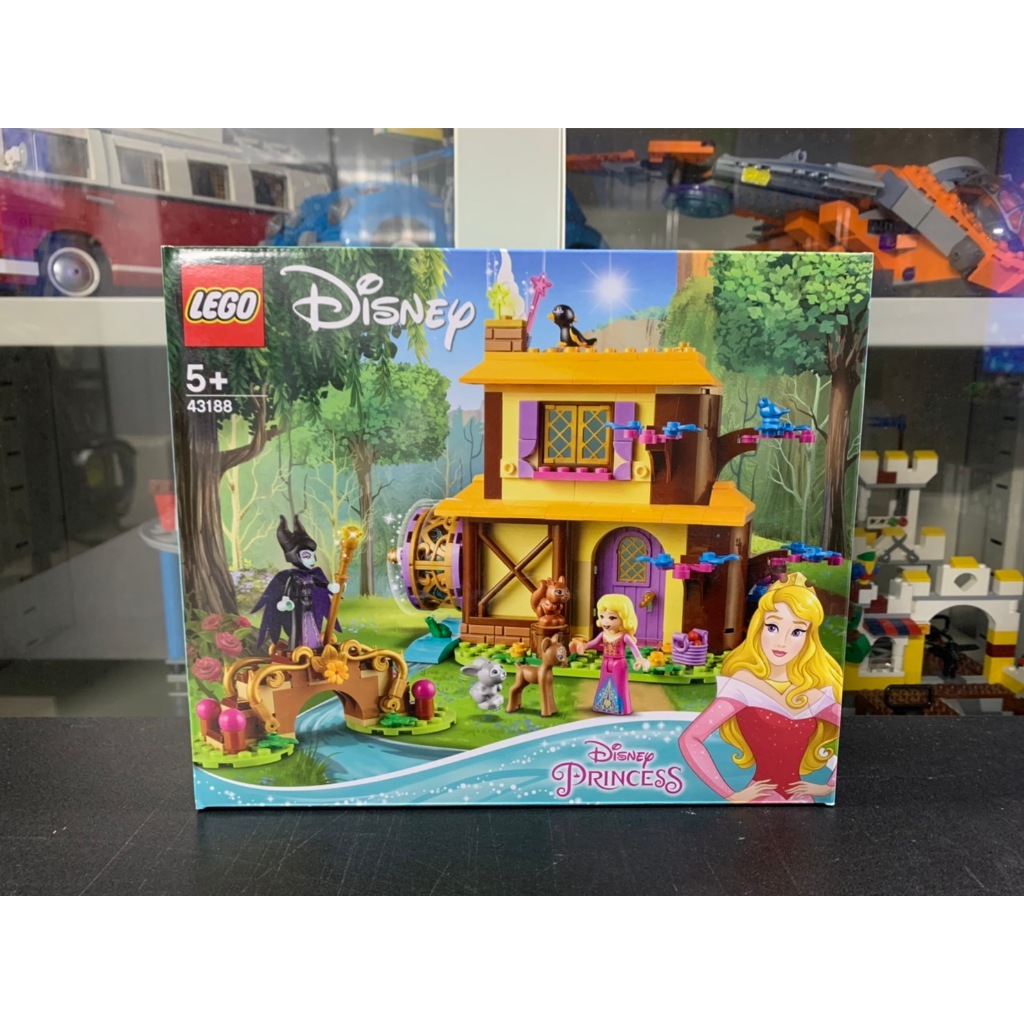 ★董仔樂高★ LEGO 43188 迪士尼 DISNEY 奧蘿拉的森林小屋 全新現貨 | 蝦皮購物