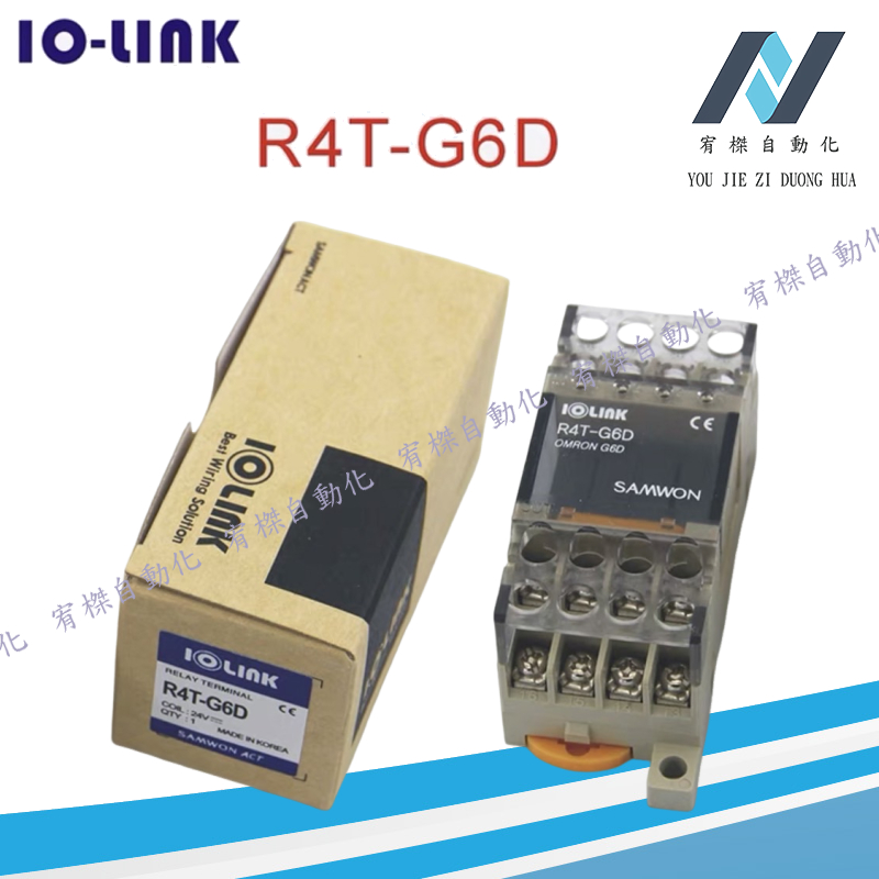 SAMWON韓國三元IOLINK四點RELAY端子台R4T-G6D/R4T-16P-S 24VDC繼電器模組 | 蝦皮購物