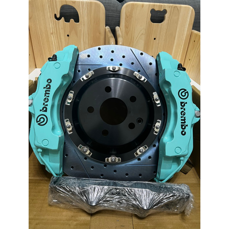 Alcon ap Brembo 18z 加大碟BELfE高碳鋼碟盤 330 350 380 卡鉗 金屬油管 | 蝦皮購物