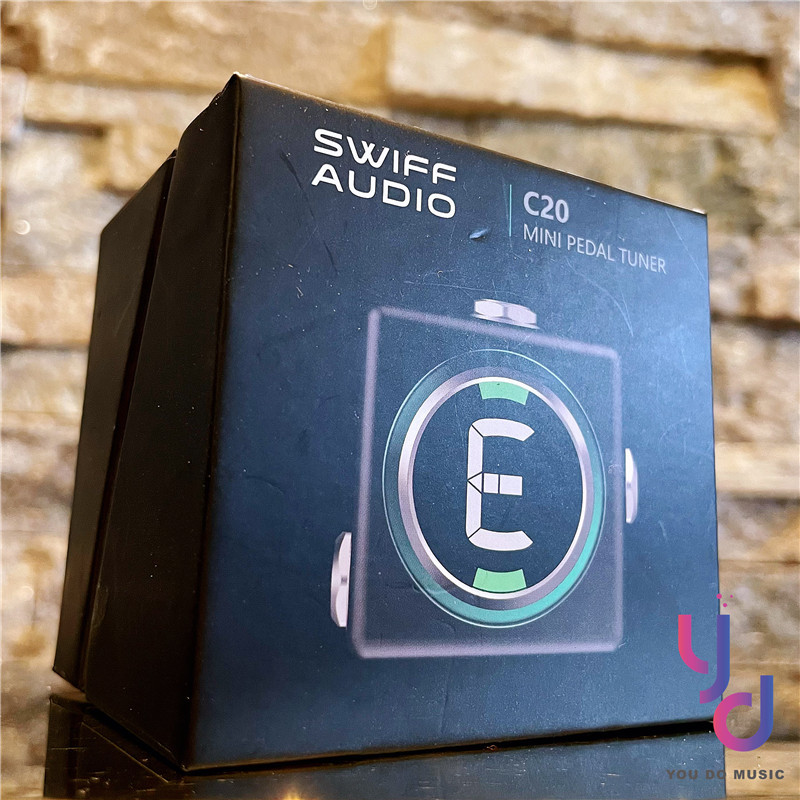 分期免運 贈魔鬼氈/變壓器 Swiff Audio C20 地板型 超迷你 調音器 Tuner 電 木 吉他 貝斯 | 蝦皮購物