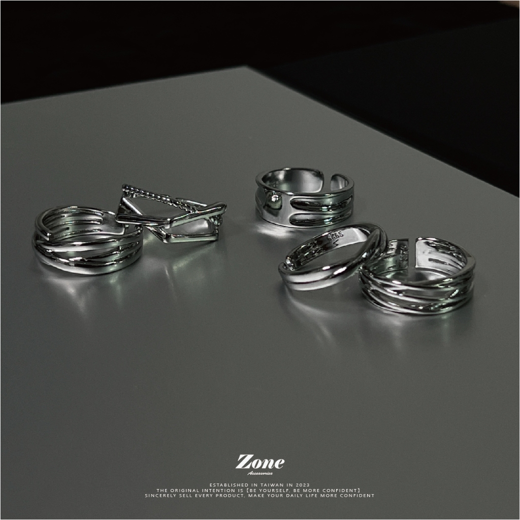 Zone ACC |『現貨』組合 疊戴 套組 戒指 / 男生戒指 女生戒指 / Z151 | 蝦皮購物