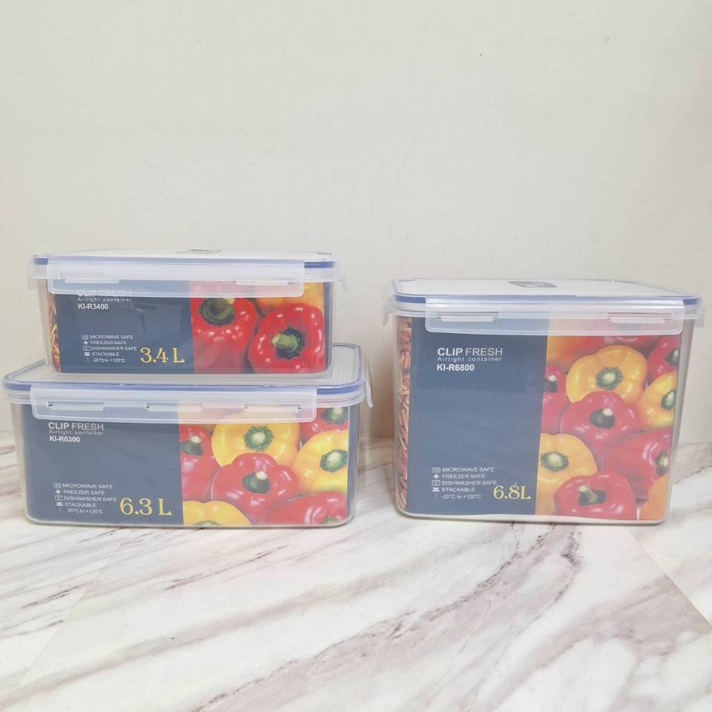 天廚保鮮盒 KEYWAY聯府 長型 密封盒保鮮盒3.4L/6.3L/6.8L | 蝦皮購物