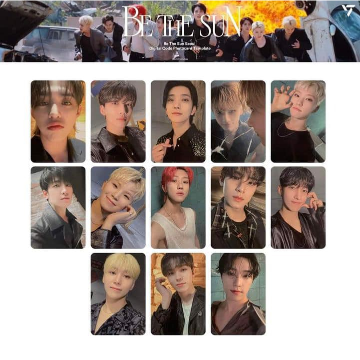 SEVENTEEN BE THE SUN DVD/數位版 小卡 | 蝦皮購物