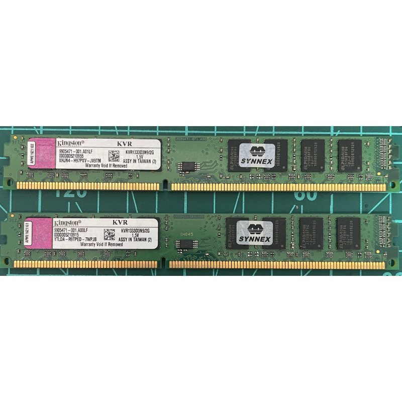 金士頓 Kingston DDR3 1333 2G(KVR1333D3N9/2G) | 蝦皮購物