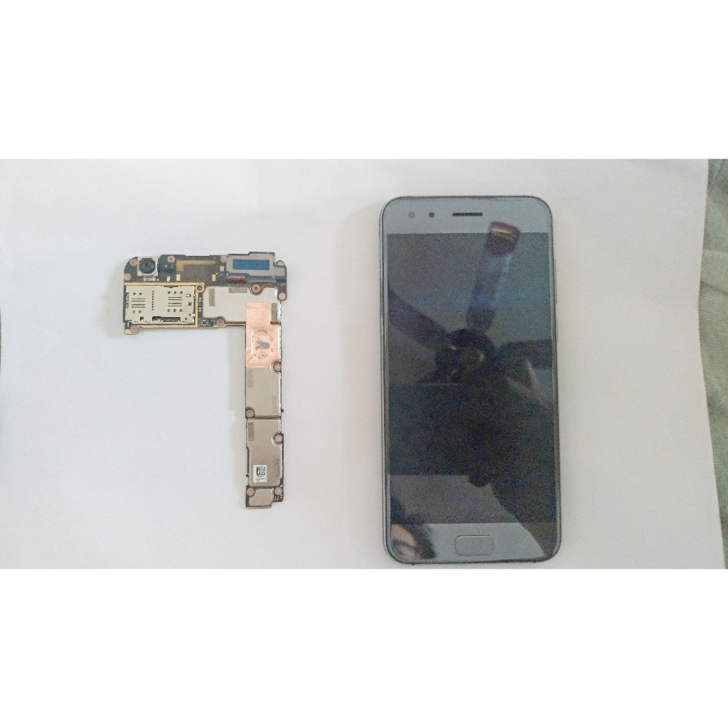 ASUS ZenFone4 ZS554KL 6G/64G 主機板正常與其他零件一起賣，請注意螢幕是壞與於其他沒有的零件 | 蝦皮購物