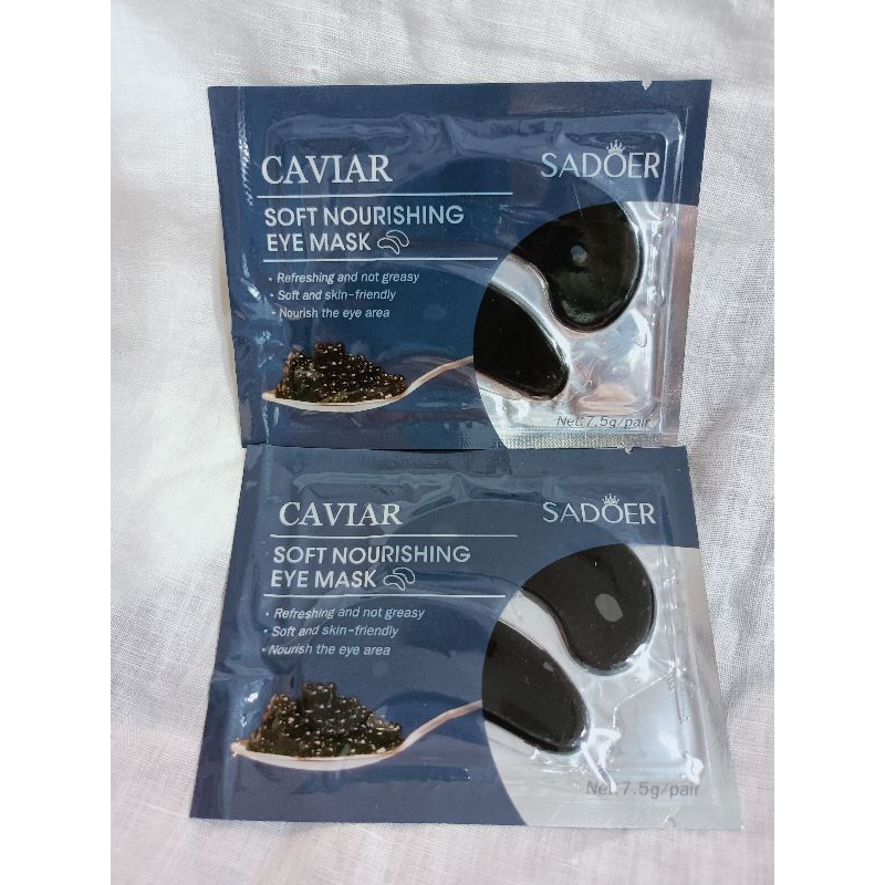 全新現貨/SADOER CAVIAR 魚子醬眼膜 眼膜 | 蝦皮購物