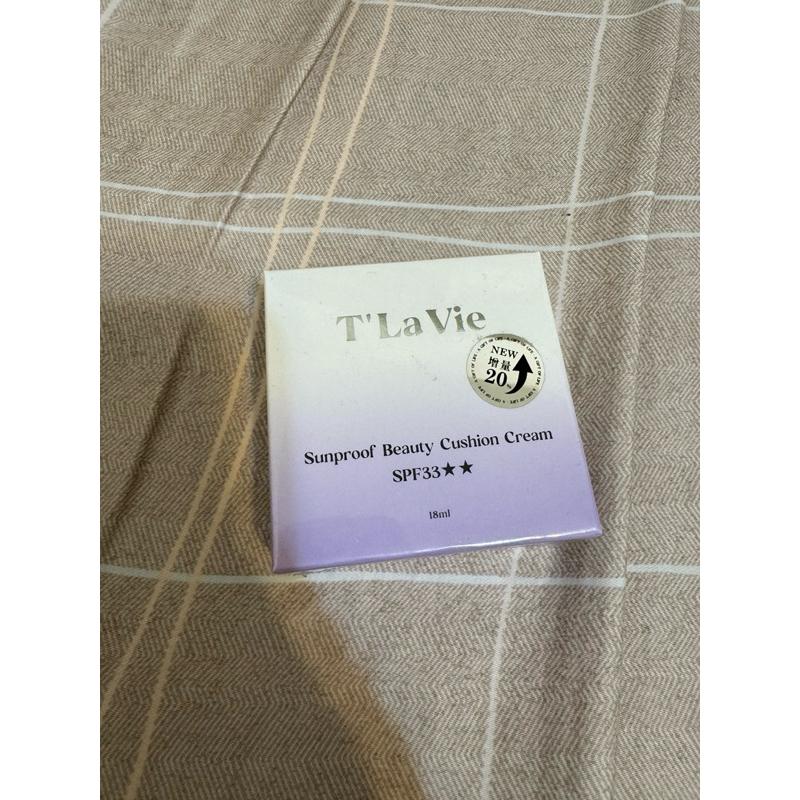 T’LaVie Tlavie不怕曬美肌氣墊霜 18ml 物理防曬 自然色 | 蝦皮購物