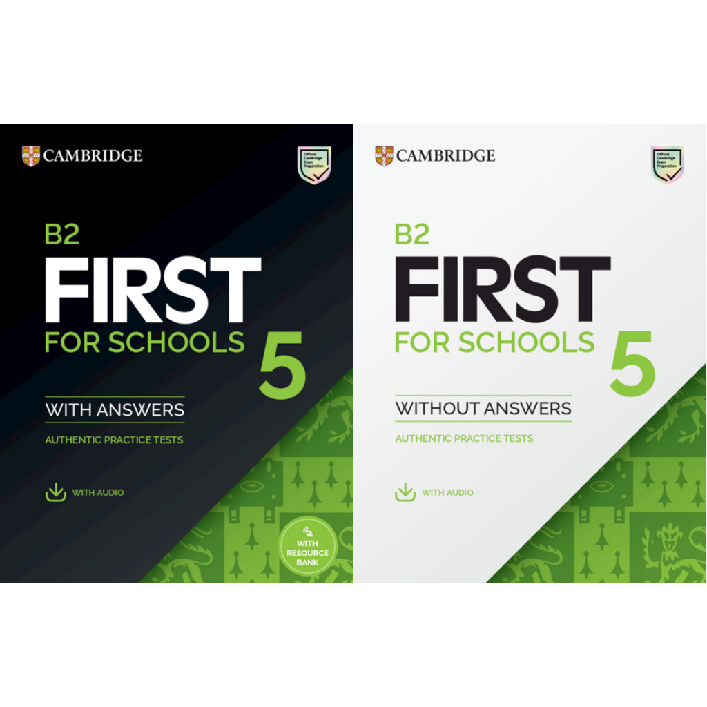 【華通書坊】劍橋英檢官方全真題本 B2 First for Schools (FCE) 5 /Cambridge | 蝦皮購物