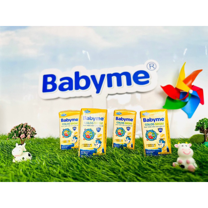 「現貨」Sữa pha sẵn Babyme Colos Grow 1lốc 4hộp *110ml ,Date mới | 蝦皮購物