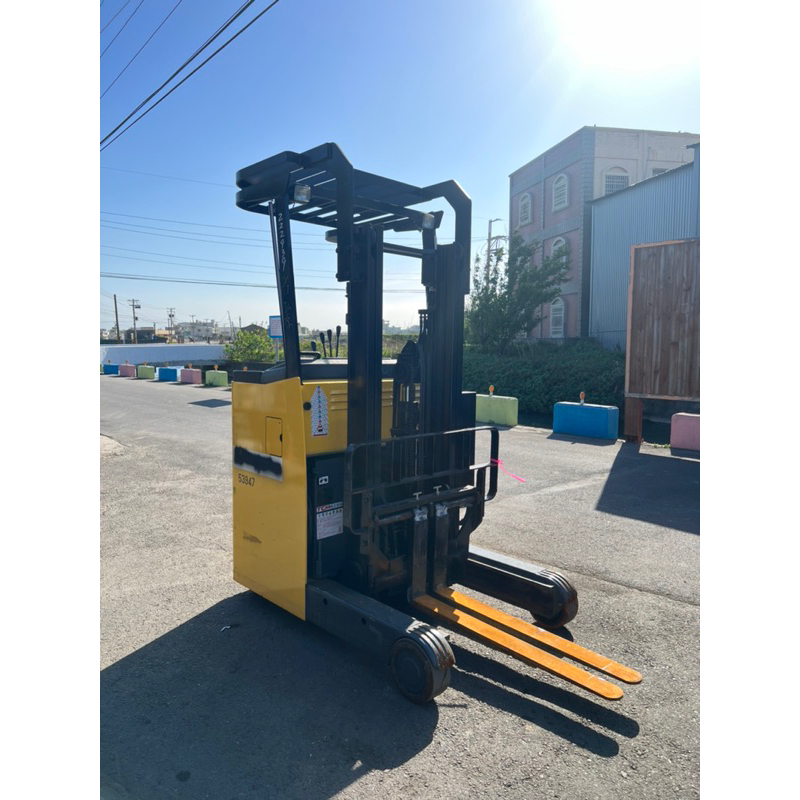 日本進口立式電動堆高機 TCM FR15 1.5噸 貨櫃拱「卸貨櫃、叉車、推高機、起重機、站立式、舉升機」 | 蝦皮購物