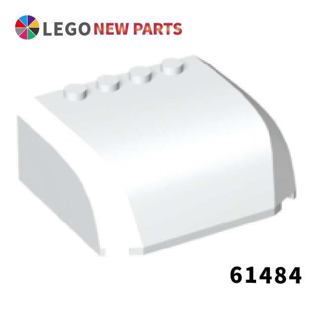 【COOLPON】正版樂高 LEGO 擋風玻璃 5x6x2 弧形頂篷 61484 92115 6210111 白色 | 蝦皮購物