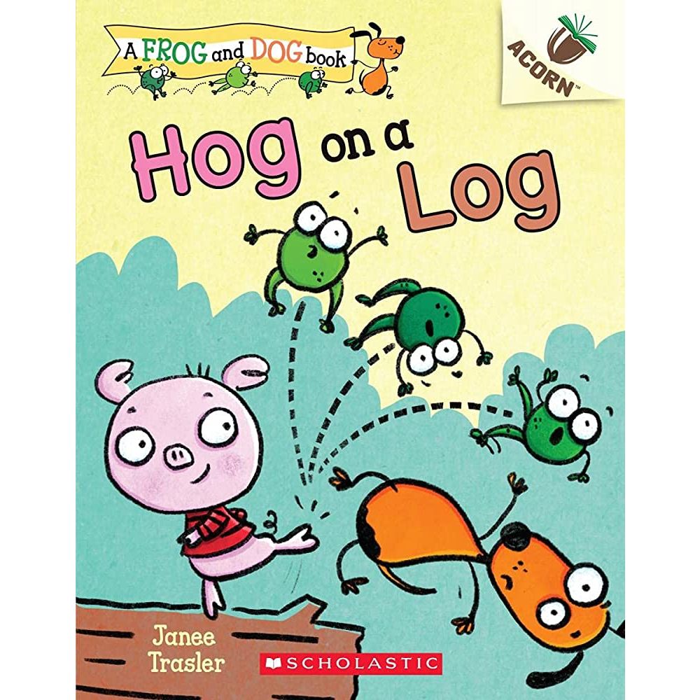 A Frog and Dog 3: Hog on a Log / Scholastic出版社旗艦店 | 蝦皮購物