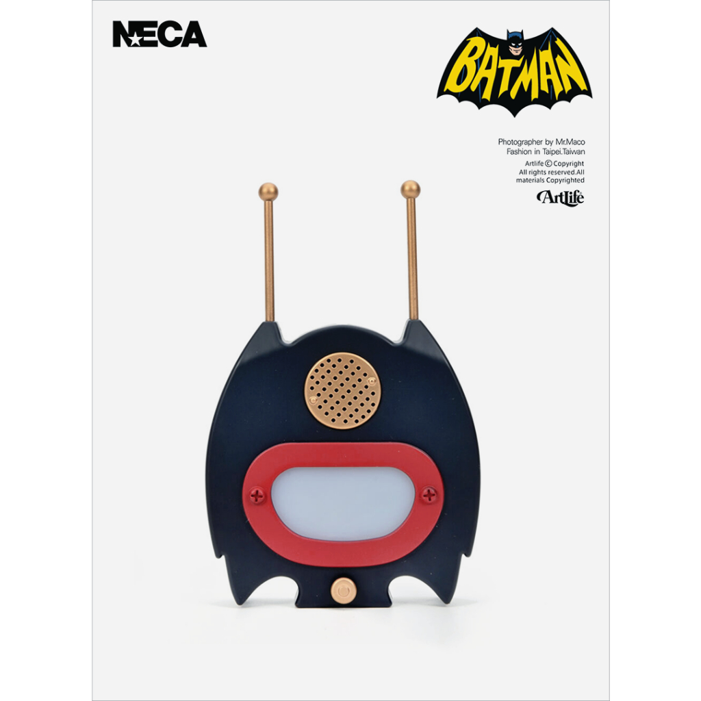 ArtLife ㊁ NECA DC COMICS Batman 1966 Bat Radio 蝙蝠俠 收音機 | 蝦皮購物