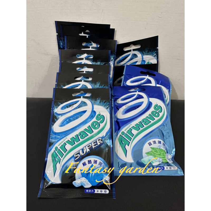 AIRWAVES 口香糖 28g 口香糖 超酷薄荷 超涼薄荷口香糖 AIRWAVES超涼口香糖 | 蝦皮購物