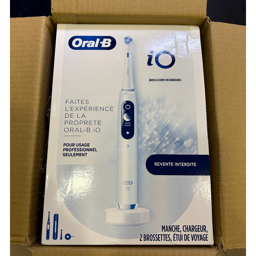 全新 德國百靈 Oral-B 歐樂B iO9 專業版 微磁電動牙刷 白色 2023年最新旗艦 | 蝦皮購物