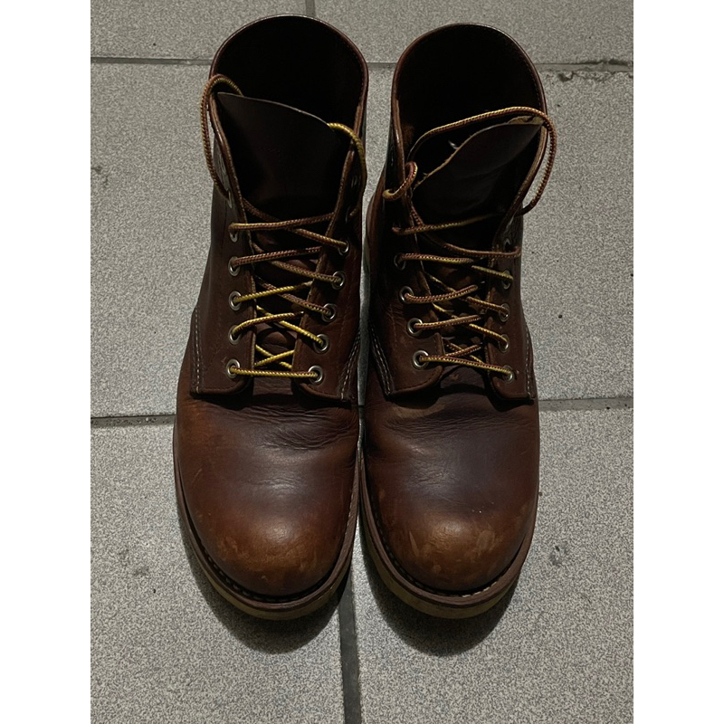 （已售出）RED WING 8196 6" HERITAGE WORK Round Toe 美式 經典 皮革 工裝靴 | 蝦皮購物