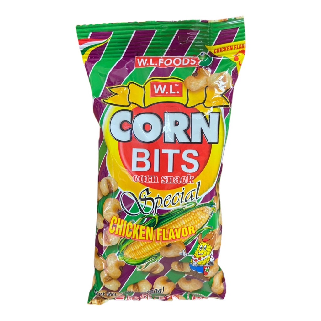 CORN BITS 菲律賓零食 調味炸玉米柆 調味實豌豆 炸玉米 香香豆 炸碗豆 玉米粒 餅乾W.L FOODS 70g | 蝦皮購物