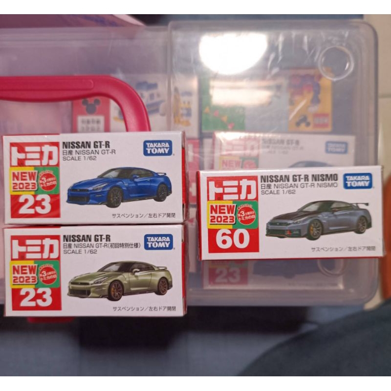 TOMICA 多美小汽車 NO.23 日產NISSAN GT-R NO.60 日產 NISSAN GTR NISMO | 蝦皮購物