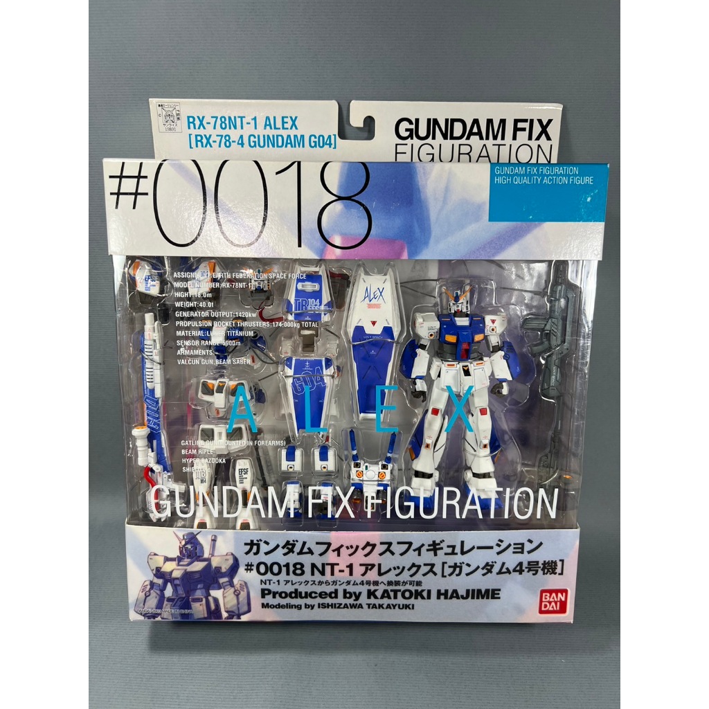 【模型出櫃】拆擺美品 GFF FIX #0018 鋼彈NT-1 鋼彈四號機 (12E18) | 蝦皮購物
