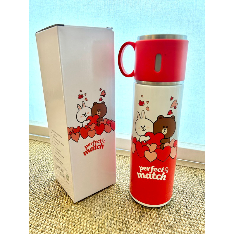 全新現貨 SOGO週年慶來店禮2023Line Friends隨行附杯保溫瓶500ml±5% | 蝦皮購物