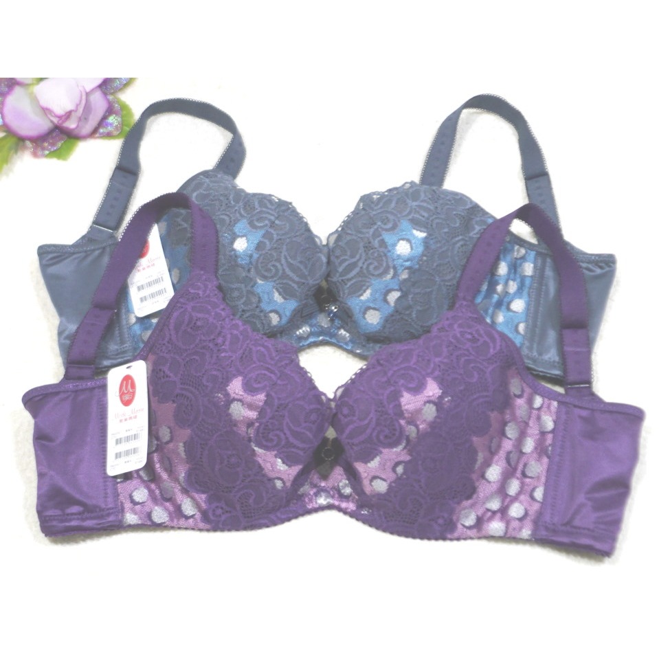 【曼黛瑪璉】雙弧系列~魔美Bra【R62047】70C,70D,75D,75E,80E,80F~脅邊超高~3*3排背扣 | 蝦皮購物