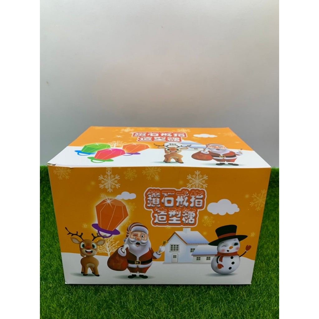 【捲髮阿嬤的柑仔店】＃Rih Rih Wang日日旺＃聖誕節鑽石戒指造型糖 8g*30包/盒 | 蝦皮購物