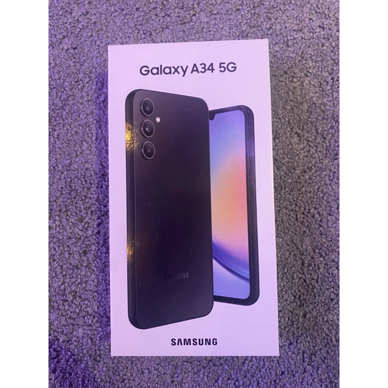 門號續約出清全新未拆封SAMSUNG Galaxy A34 5G SM-A346 6G 128G | 蝦皮購物