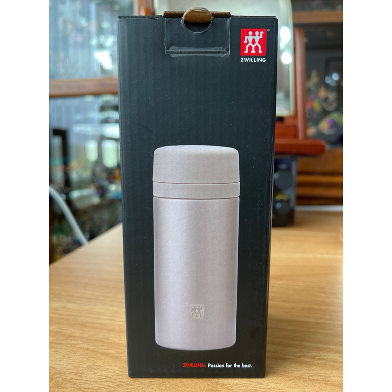 德國ZWILLING 雙人牌不鏽鋼真空保溫杯 金色 420ml | 蝦皮購物