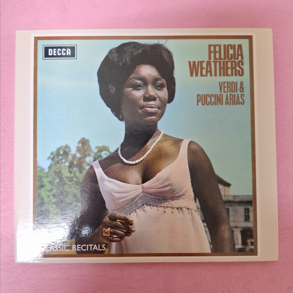 FELICIA WEATHERS VERDI & PUCCINI ARIAS CD 古典歌劇聲樂女高音 B40 | 蝦皮購物