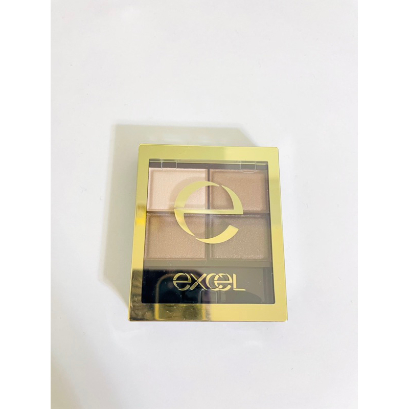 日本 Excel 眼影 四色眼影 裸色深邃眼影 Sr 光綻時裳四色眼采 Excel Sr04 現貨 蝦皮購物