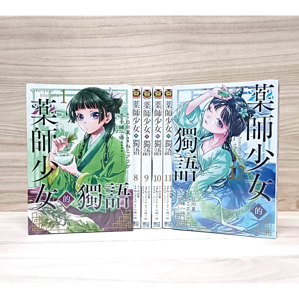 全套漫畫1490元 藥師少女的獨語 1~12 附書套 東立繁體中文 推理 蝦皮購物