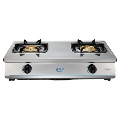 莊頭北.二口.安全台爐.純銅.不銹鋼瓦斯爐 TG-6303B | 蝦皮購物