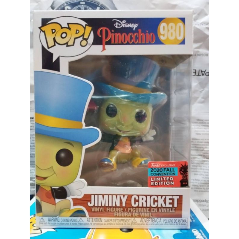 咪恩本舖 FUNKO POP 正版 980 小蟋蟀 2020 FALL 限定版 小木偶奇遇記 美版 | 蝦皮購物