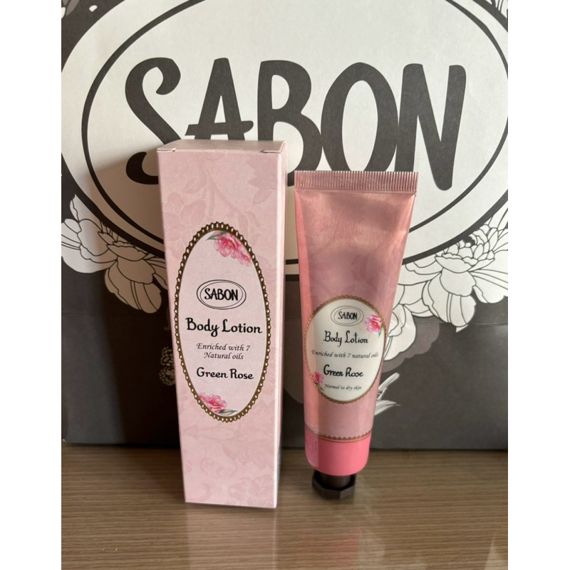 SABON綠玫瑰身體乳50ml | 蝦皮購物
