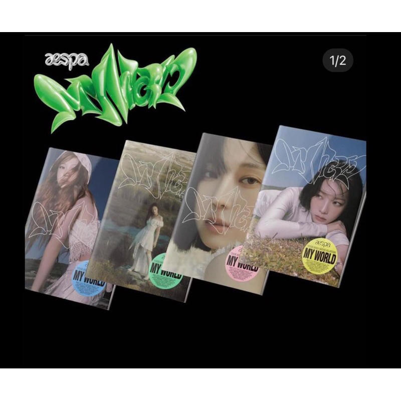 Aespa My World未拆專intro Ver Poster Ver Karina Winter Ningning 蝦皮購物