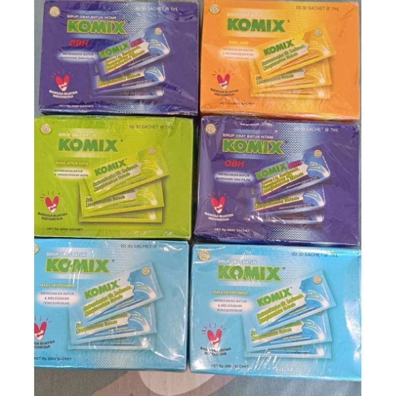 KOMIX OBAT BATUKKK READY ALL VARIAN RASA | 蝦皮購物