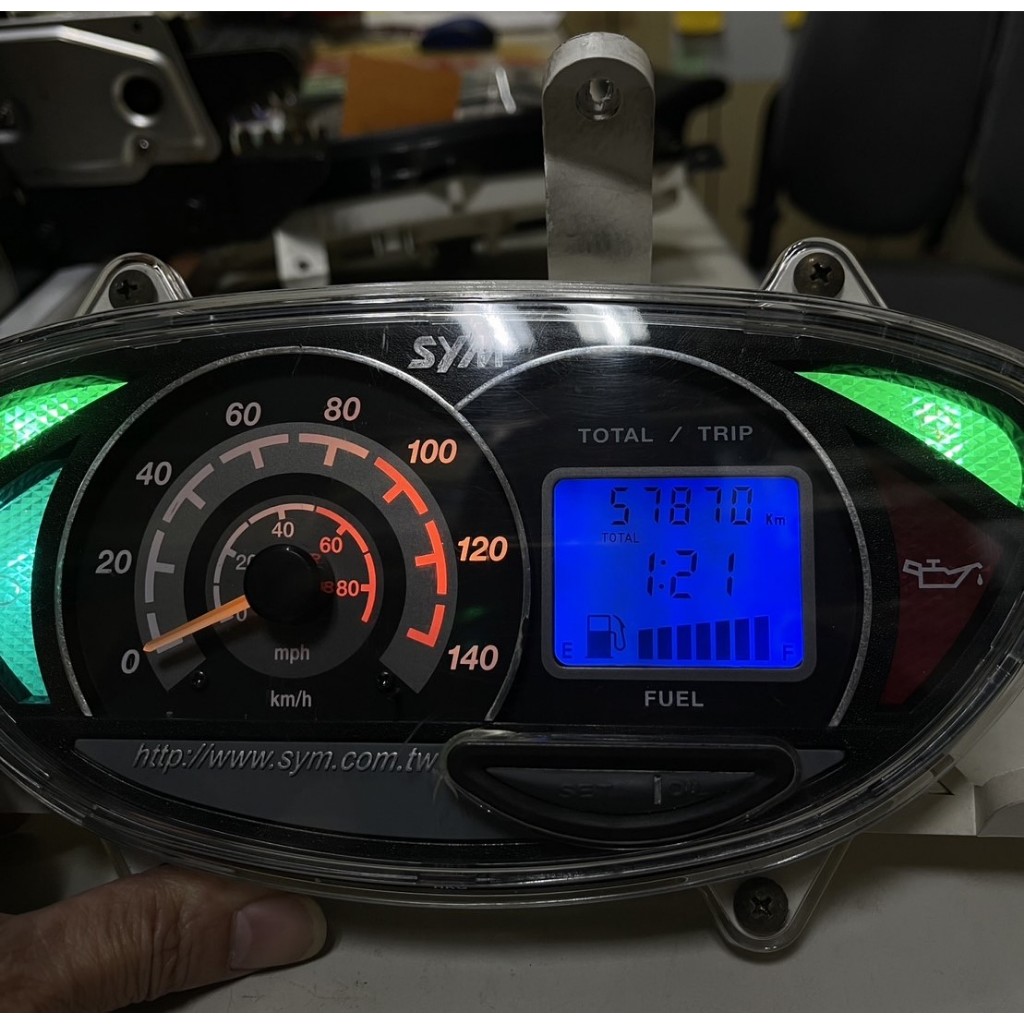 三陽 悍將 R1Z、R1 125 中古 二手 整新品 儀表版 碼錶 按鍵 、偏光片已更新 | 蝦皮購物