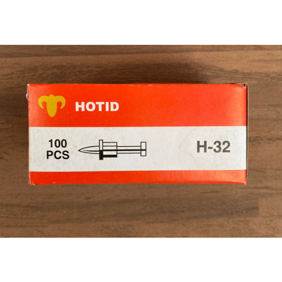 【五金小賣家】耗材類 ｜H27 H32 H37 H42 H47 火藥釘 (100支) | 蝦皮購物