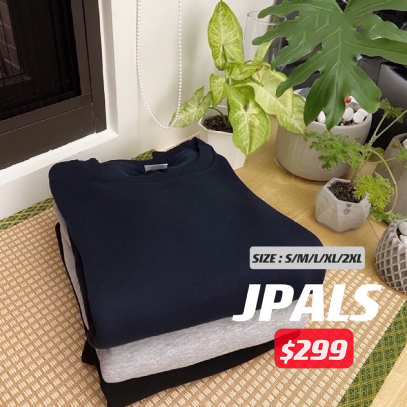 【JPALS】 台灣發貨 9.7OZ 莫蘭迪 奶茶色系 厚磅大學TEE 刷毛大學T 保暖 素面 簡約 大學T 長袖 | 蝦皮購物