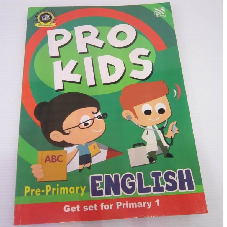 「二手書」練習本 Pro Kids Pre-Primary English 英文Primary 1 (5years) | 蝦皮購物